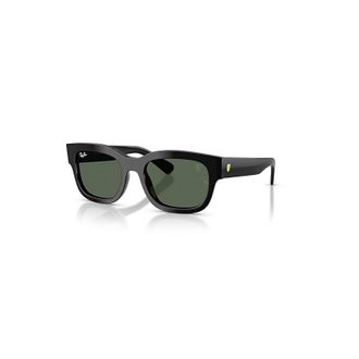 Ray-Ban Rb2228m Scuderia Ferrari Collection Sonnenbrillen Schwarz Fassung Gr&uuml;n Glas 53-19