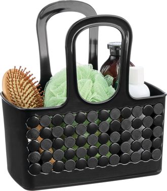 InterDesign Orbz Tote, Plastik, schwarz, S