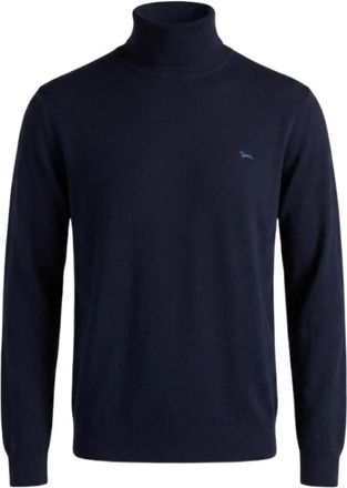 Harmont & Blaine Made in Italy Rollkragenpullover - - Knitwear - Herren - Blau - L
