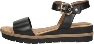 Tamaris Femme, Chaussures, Noir, Taille: 39 EU Sandalen Plat