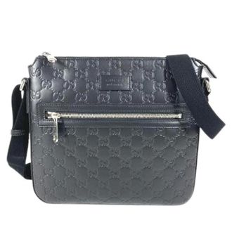 Gucci Sac bandouli&egrave;re Pochette Pre-owned - Homme - Pre-owned - Noir - Taille: ONE Size