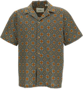 Les Deux Homme, Chemises, Multicolore, Taille: M Short Sleeve Chemises