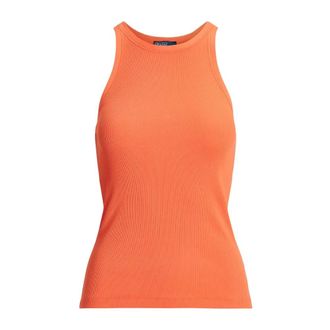 Ralph Lauren Femme, Tops, Orange, Taille: 44 FR Haut Rayé Orange