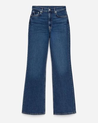 Arket RAIN High Flared Jeans -Blau