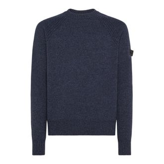 Peuterey Itokawa 03 Rundhalspullover - - Knitwear - Herren - Blau - XS