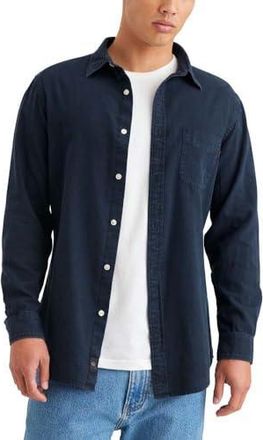 Dockers Original Shirt Slim Chemises, Navy Blazer, S Homme
