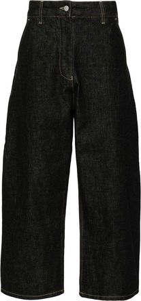 STUDIO NICHOLSON Bootcut Jeans - Schwarz