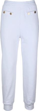 Elisabetta Franchi Femme, Pantalons, Blanc, Taille: 40 FR Pantalon de surv&ecirc;tement