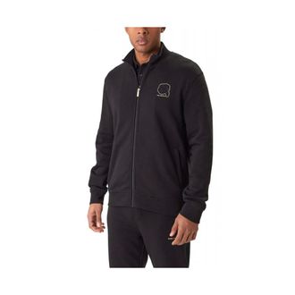 Karl Lagerfeld Herren, Sweatshirts & Hoodies, Schwarzk, MGr&ouml;&szlig;e