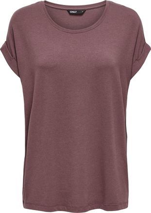 Only Damen Onlmoster S/S O-Neck Top Noos JRS, Rosa (Rose Brown), XL