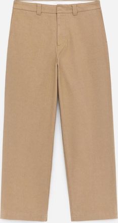 Arket Weite Chinohose Aus Baumwolle -Beige