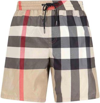 Burberry Short De Bain - Check