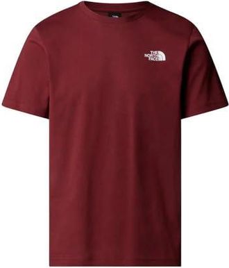 The North Face Box NSE T-Shirt pour Homme Sumac/Asphalt Grey M