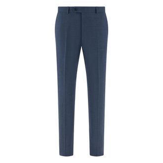 Boggi Milano Homme, Pantalons, Bleu, Taille: XS B Aria Pure Wool Pantalons