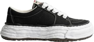 Miharayasuhiro Mihara Yasuhiro, Femme, Chaussures, Noir, Taille: 40 EU Eric Original Sole Canvas Low-Top Baskets