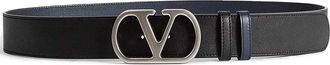 Valentino Garavani Ceinture - Bleu Fonc&eacute;