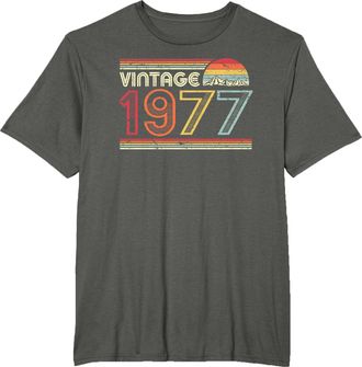 Pack A Punch 1977 Shirt. Geburtstag Jahrgang T-Shirt. Retro Vintage Tee T-Shirt