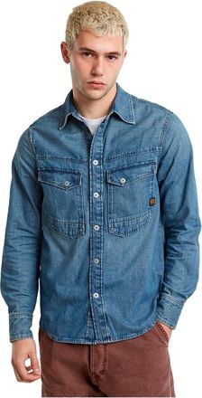 G-Star G-Star Herren Dakota Regular Hemd, Blau (Faded Coastal Waters D23006-D777-G797), M