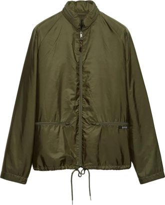 Prada Kapuzenjacke mit Raglan&auml;rmeln - Gr&uuml;n