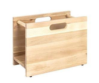 Haku M&ouml;bel Porte revues h&ecirc;tre vaporis&eacute;, Bois Massif - Dim.: L 40 cm x H 30 cm x P 21 cm, Style: Modern
