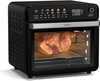 Klarstein Klarstein AirGlaze Friteuse Sans Huile - 34 L, 2200 W, 19 Programmes, Rôtisserie, Écran Tactile, Température 40-350 °C, Accessoires Amovibles, Friteus