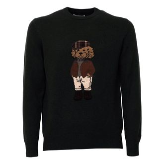 MC2 Saint Barth Heron Rundhals-Pullover - - Knitwear - Herren - Gr&uuml;n - M
