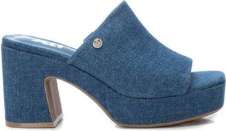 Xti Sandales confortables et polyvalentes pour femme. Mode décontractée, Bleu marine 38, 39 EU