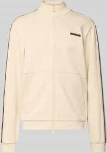 Emporio Armani Sweatjacke mit Stehkragen und Zweiwege-Rei&szlig;verschluss