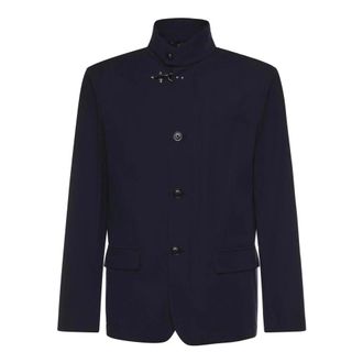 Fay Ungef&uuml;tterte Reisejacke - - Jackets - Herren - Blau - 2XL