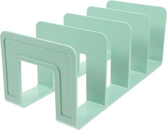 Soimiss Buchhalter F&uuml;r Regale Aktenordnerhalter Robuste Buchst&uuml;tzen Ordnerhalter B&uuml;cherregalhalter Verstellbare Buchst&uuml;tzen Vertikaler Aktenhalter Mit Ablagef