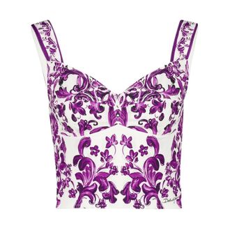 Dolce & Gabbana Damen, Oberteile, Mehrfarbig, 2XSGr&ouml;&szlig;e