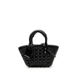 Balenciaga Pre-owned Geflochtene Satchel - - Pre-owned - Damen - Schwarzk - ONE SIZE