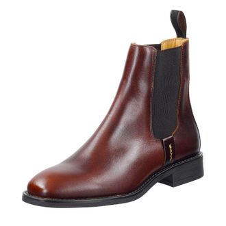 GANT Damen Fayy Chelsea-Stiefel, Dunkelbraun, 41 EU