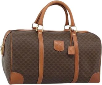 Celine Sac Boston Pre-owned - Femme - Pre-owned - Brun - Taille: ONE Size