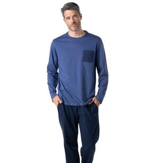 Eminence Liberty LP40 Ensemble de Pijama, Bleu/Marine, XXL Homme