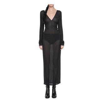 Our Legacy Cheer Dress - - Dresses - Damen - Schwarzk - S