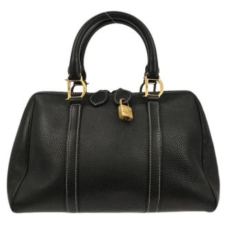 Dior Sac &agrave; main Vintage Pre-owned - Femme - Pre-owned - Noir - Taille: ONE Size