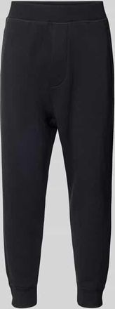 Dsquared2 Stoffhose mit gerippten Abschl&uuml;ssen