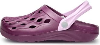 Ladeheid EVA Clogs Sabots Sandales pour Femmes LA-CA-16 (Violet, 39)
