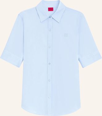 HUGO BOSS Hugo Hemdbluse The Summer Shirt blau