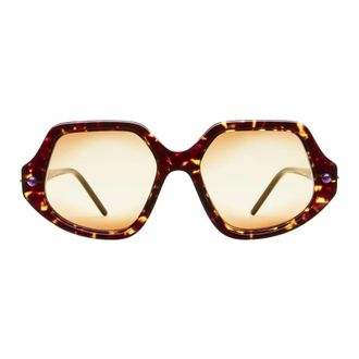 Kuboraum Mask P20 Sonnenbrille - - Accessories - Damen - Braun - ONE SIZE