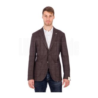 L.B.M. 1911 Stilvolle Jacke f&uuml;r M&auml;nner - - Jackets - Herren - Braun - M