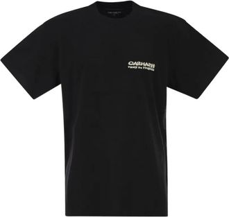 Carhartt Work in Progress Homme, Tops, Noir, Taille: XL Cubist T-shirt