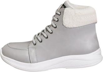 Generic Bottes tendance pour femme, bottes dhiver chaudes, chaussures de plein air confortables pour le terrain, la course à pied, la randonnée, les chaussure