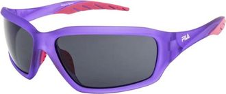 Fila Homme, Accessoires, Violet, Taille: ONE Size Lunettes de soleil en plastique avec protection UV