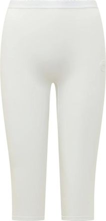 Marine Serre Femme, Pantalons, Blanc, Taille: 40 FR Pantalon Capri Ajust&eacute;