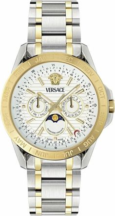 Versace V-Galaxy Mondphasenuhr - - Accessories - unisex - Grau - ONE SIZE