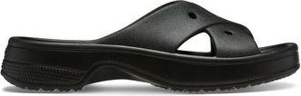 Crocs Pantoletten Classic Womens Cross Strap 210840 Schwarz