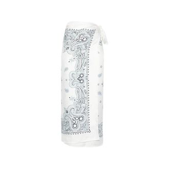 Ferragamo Gancini Stole - - Swimwear - Damen - Wei&szlig; - ONE SIZE