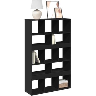 vidaXL vidaXL Bücherregal Schwarz 100x33x156,5 cm Holzwerkstoff